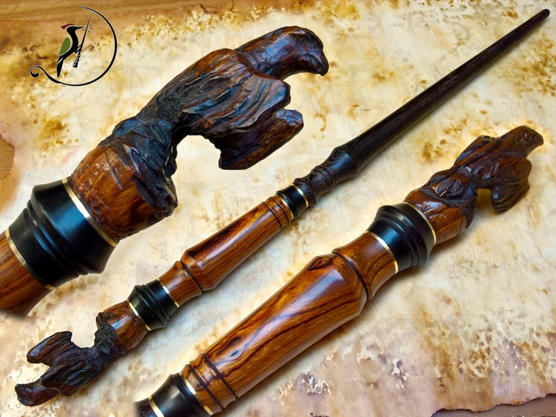 Wooden Magic Wand, Desert Ironwood and Exotic Woods eagle Fine Wood ...