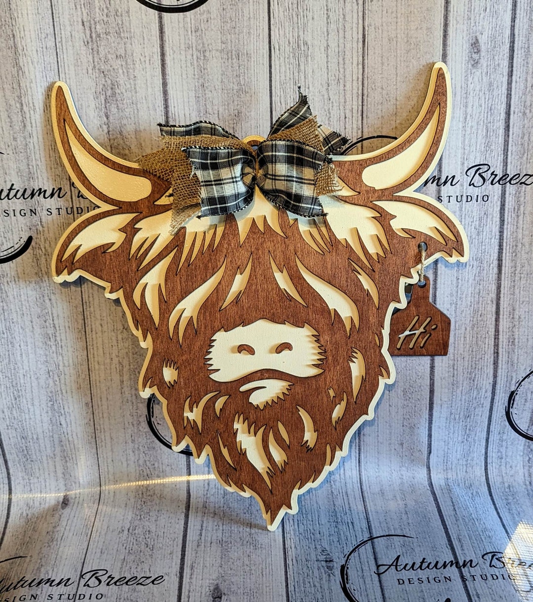 Scottish Highlander Wall Decor - Etsy