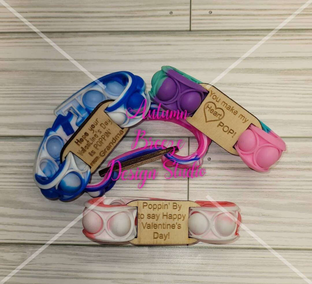 Pop-it Bracelets With a Personal Touch - Etsy