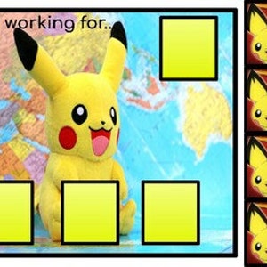 Pokemon Pikachu Token Economy Behavior Chart Classroom Form Learning ...