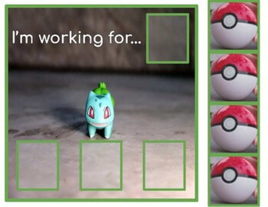 Bulbasaur Pokemon Token Economy Behavior Chart Classroom Form - Etsy