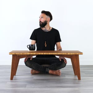 LOW Small Desk With Floor Seating | Work Desk | Study Desk | Office ...