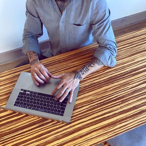 LOW Small Desk With Floor Seating | Work Desk | Study Desk | Office ...