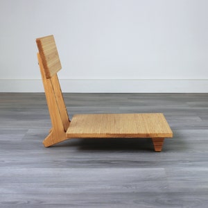 Floor Chair With Back | Japanese Tatami Chair for Chabudai Table ...