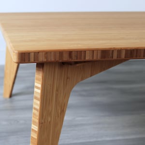 Rectangle LOW Desk Set | Mid-century Japanese Floor Seating | Chabudai ...