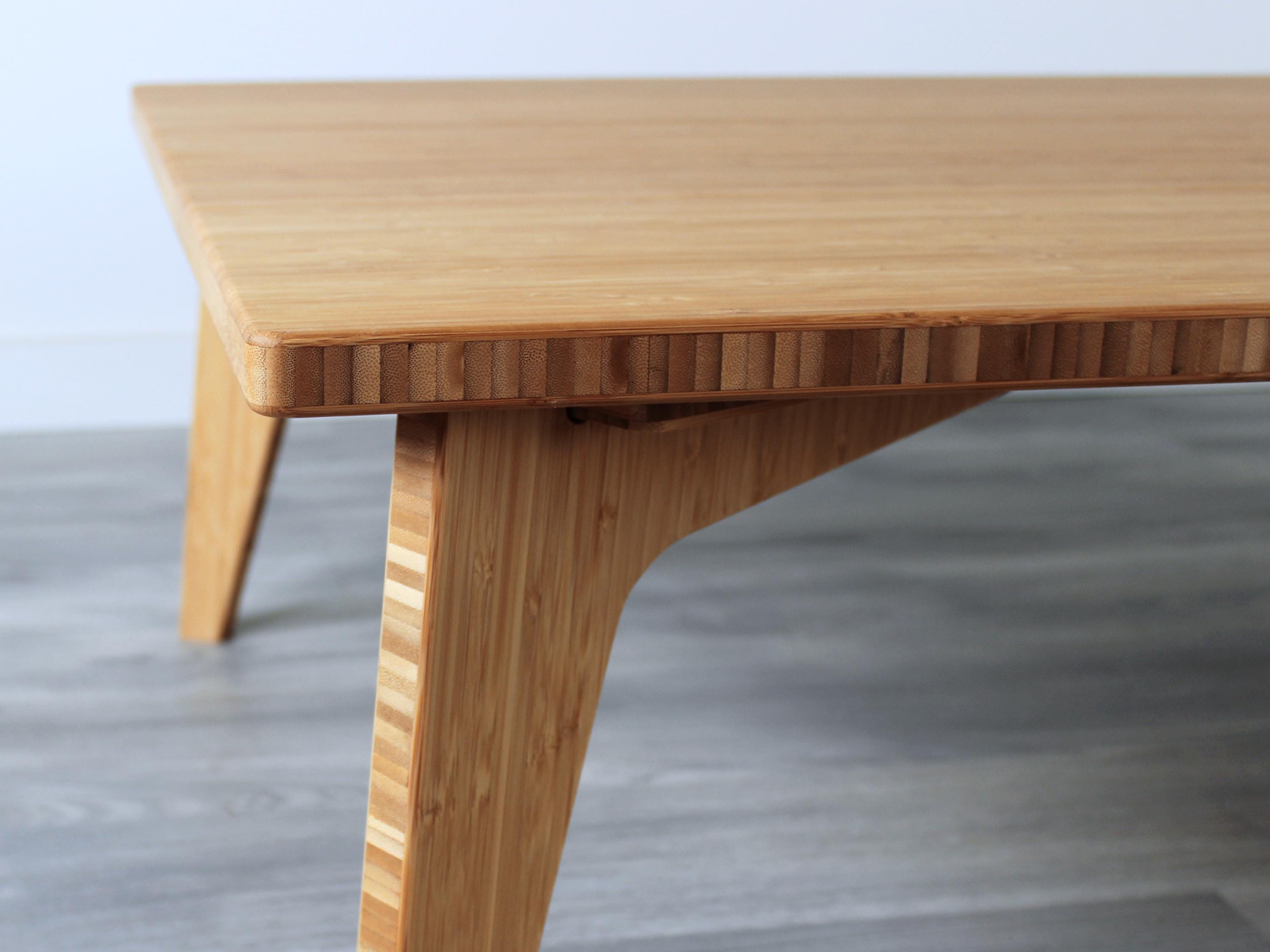 Rectangle LOW Desk Set | Mid-century Japanese Floor Seating | Chabudai ...