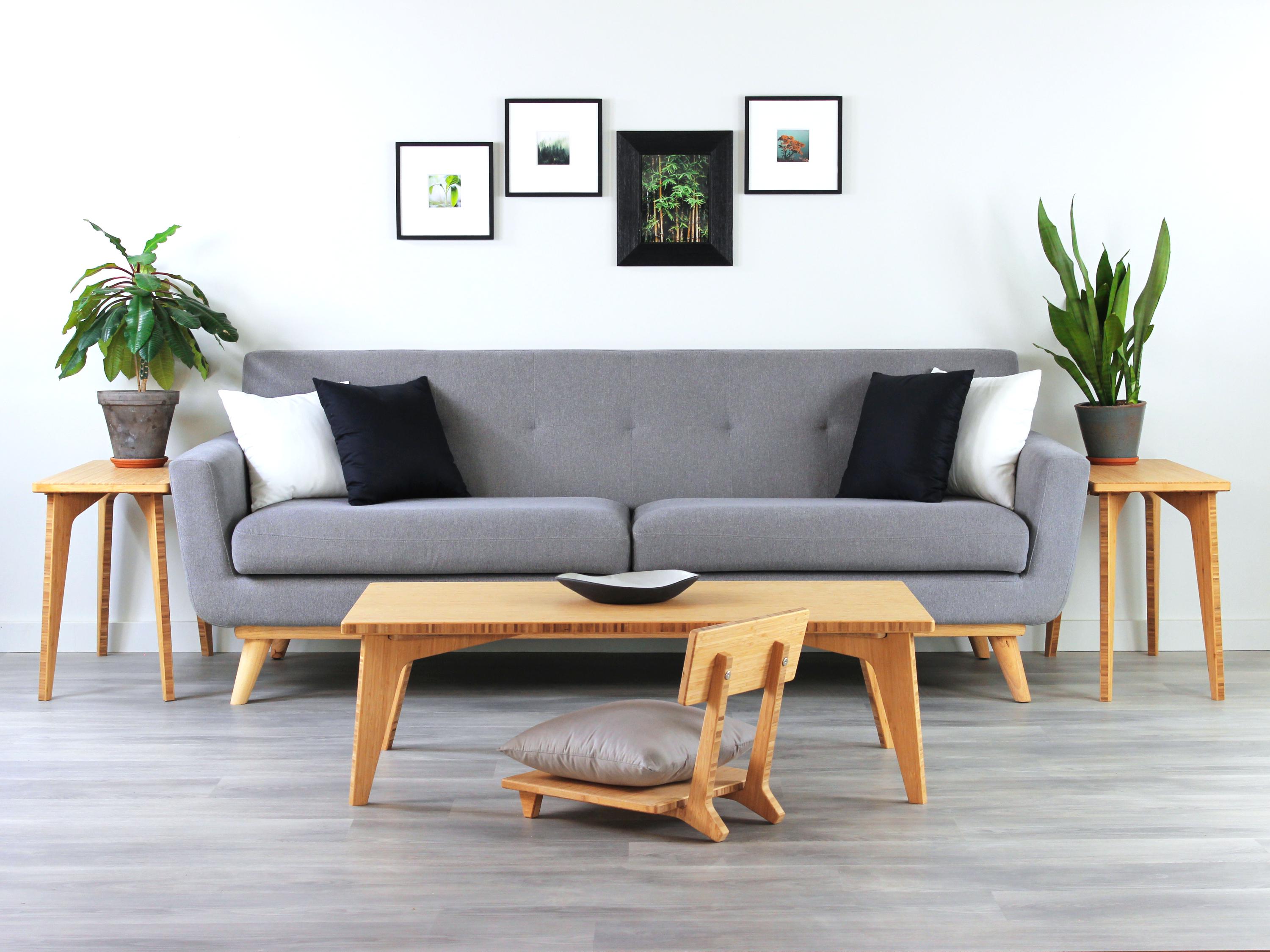 Low Desk With Floor Chair Designed for Wellness and Improved Posture ...