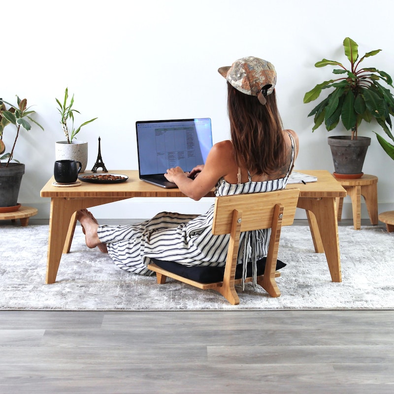 Japanese Low Floor Desk - Etsy