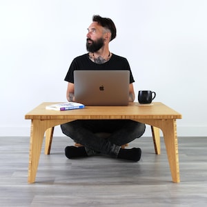 Small Square Coffee Table Set | Mid-century-japanese Inspired ...