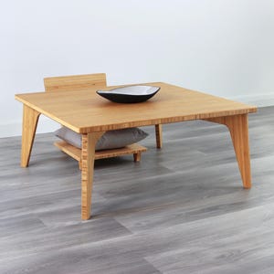 Small Square Coffee Table Set | Mid-century-japanese Inspired ...