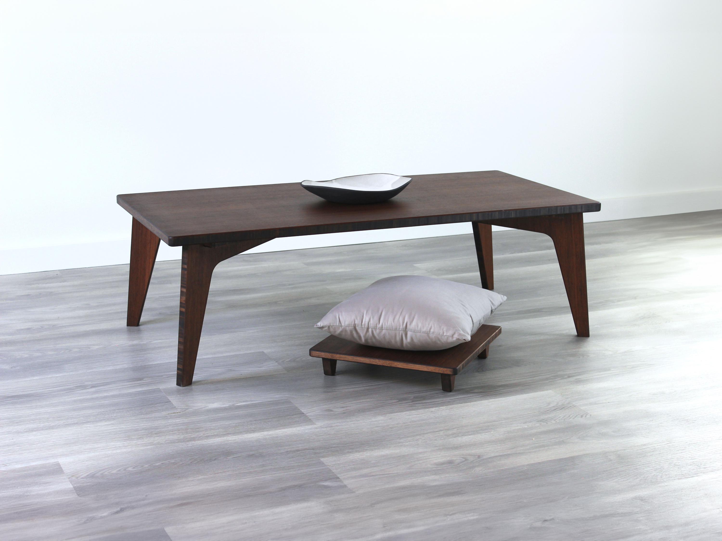 Mid Century Modern Coffee Table | Floor Seating Desk | Low Coffee Table ...