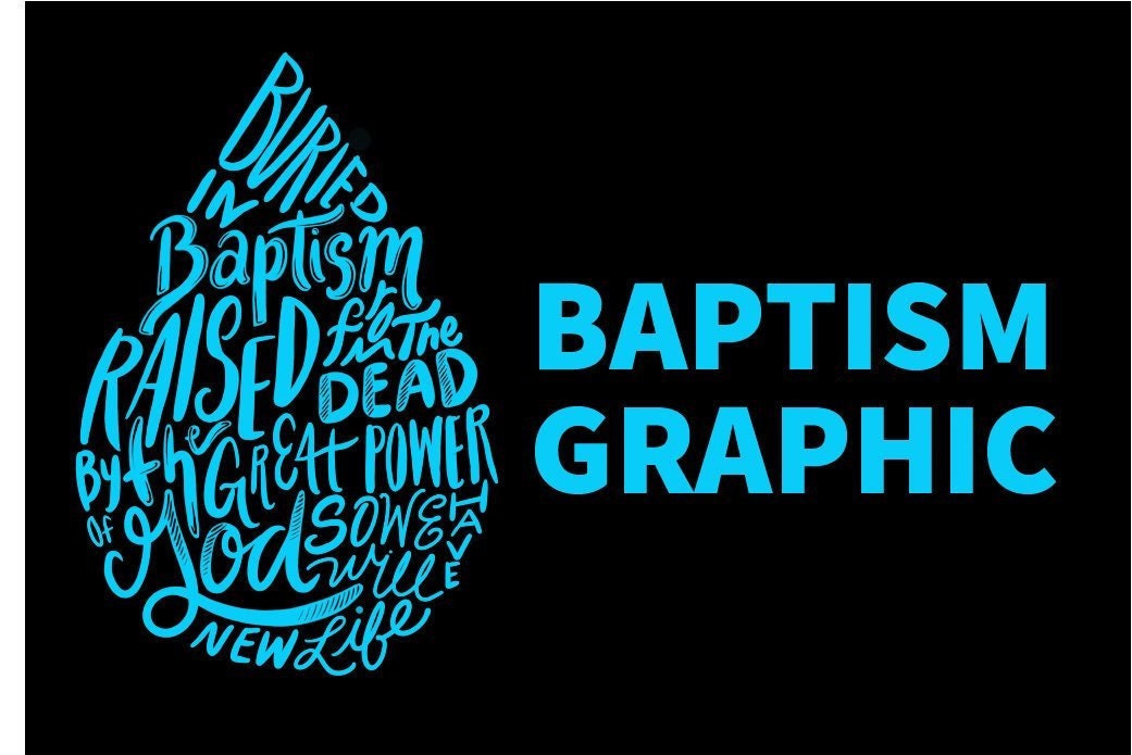 Baptism Graphic - Etsy