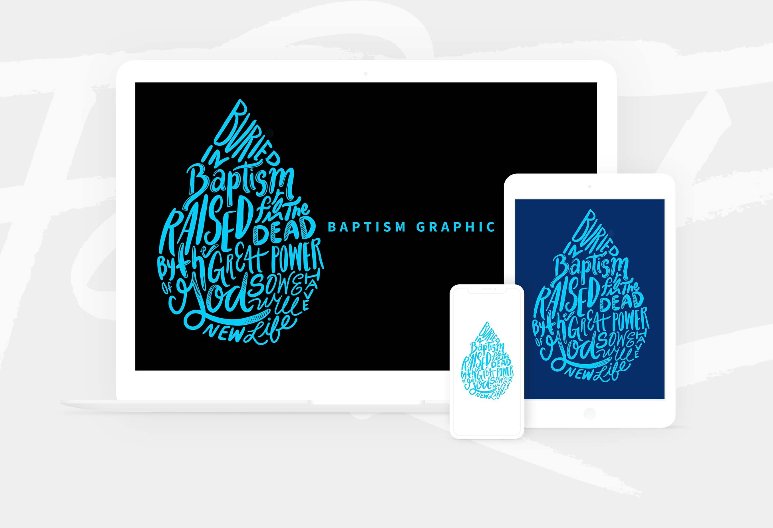 Baptism Graphic - Etsy