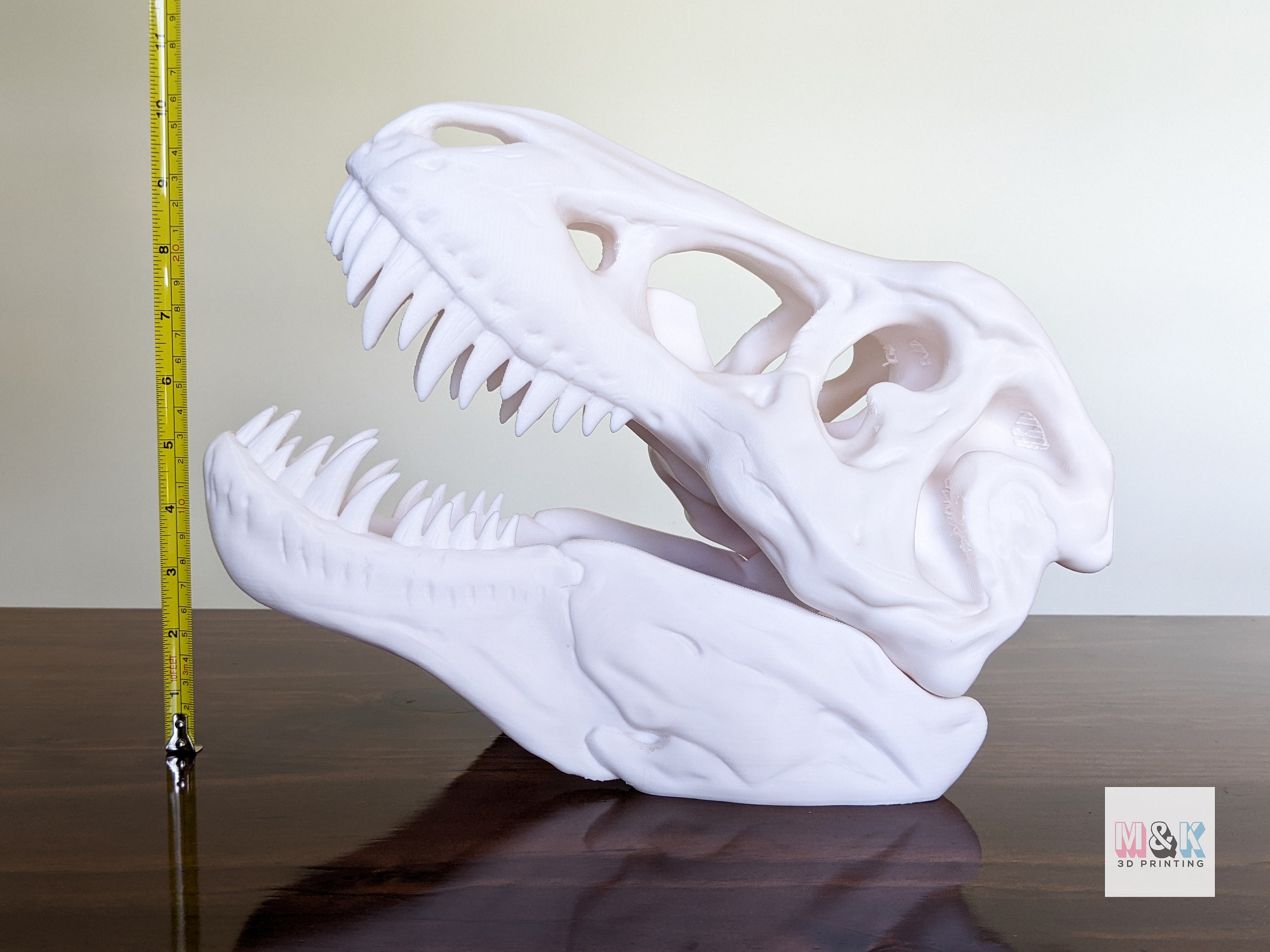 Jumbo T-rex Skull | 3D Printed Dinosaur Skull | Tyrannosaurus Rex ...