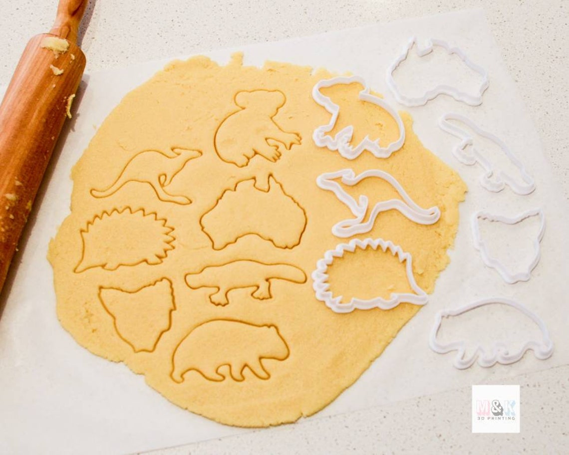 Kangaroo Cookie Cutter Australia Day Baking - Etsy Australia