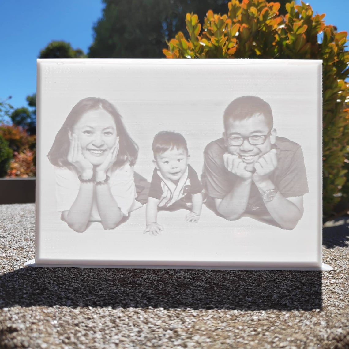 Custom Lithophanes | 3D Printed Family & Pet Portrait | Sentimental ...