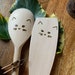 Cat Wooden Spatula and Spoon Set, Funny Cat Kitchen Gifts, Hand Burned ...