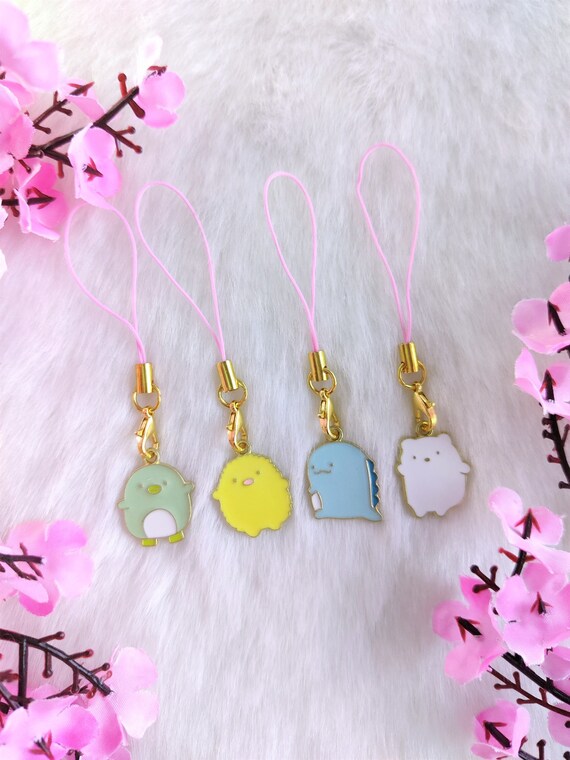 Small Kawaii Keychain Cute Pastel Charm Phone Charm - Etsy