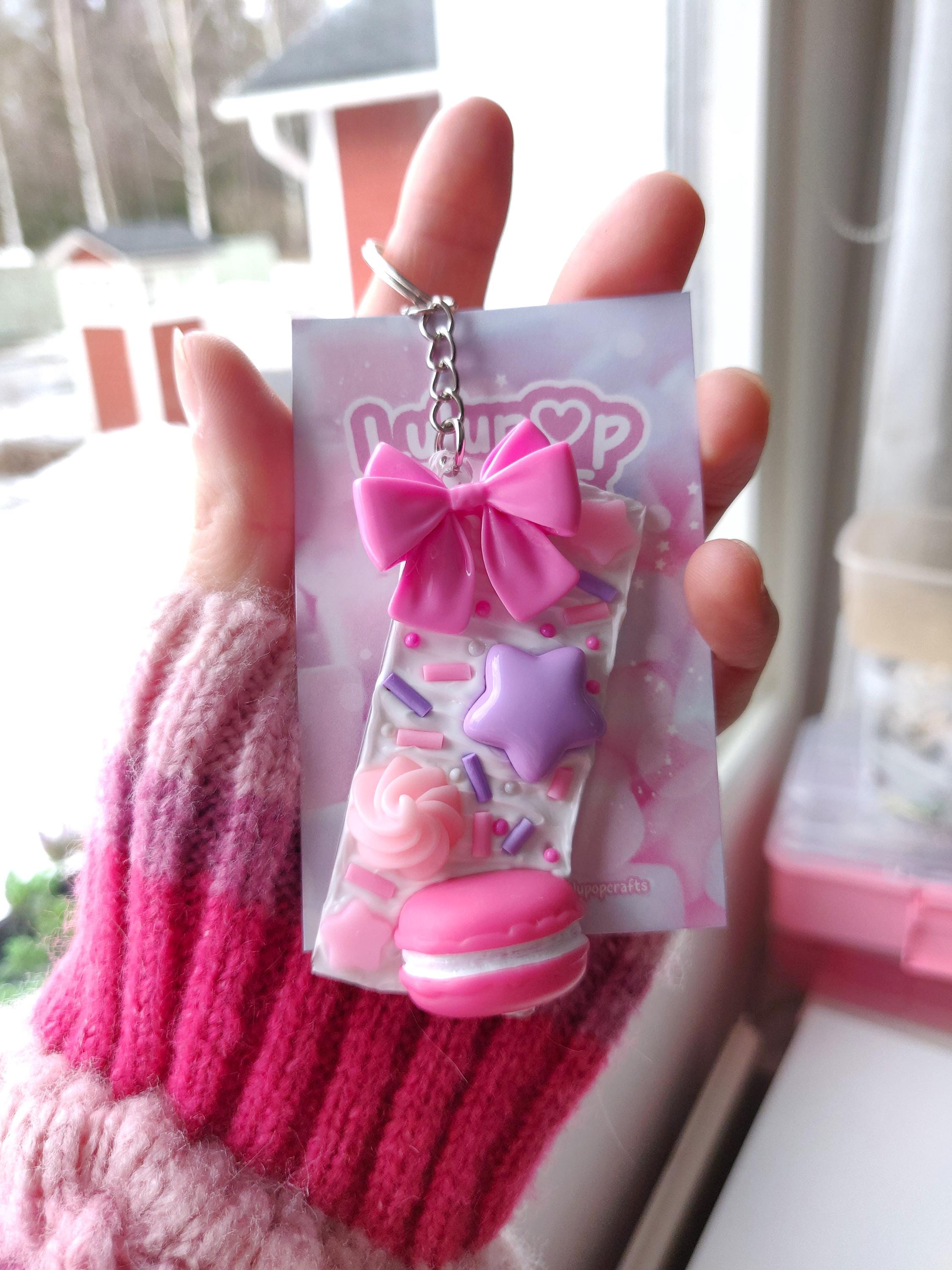 Decoden Keychain – Pastel Dessert Charm, Kawaii Fairy Kei - Etsy Australia