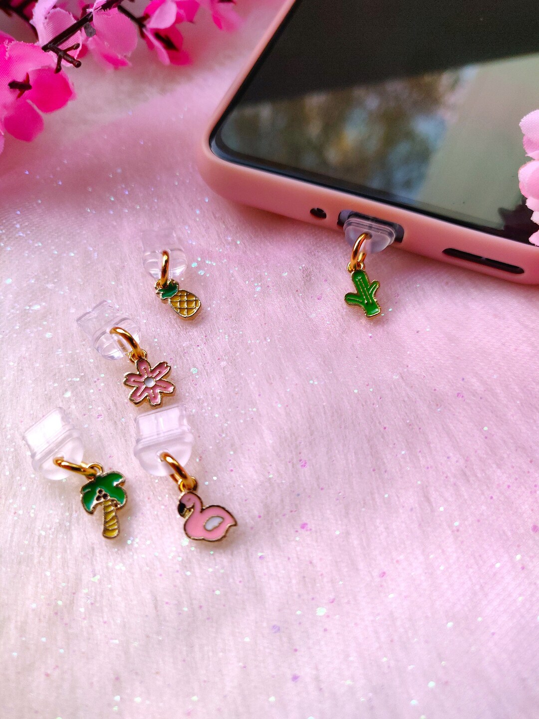 Mini Dust Plug - Kawaii Pastel Phone Charm - Phone Dustplugs - Kawaii ...
