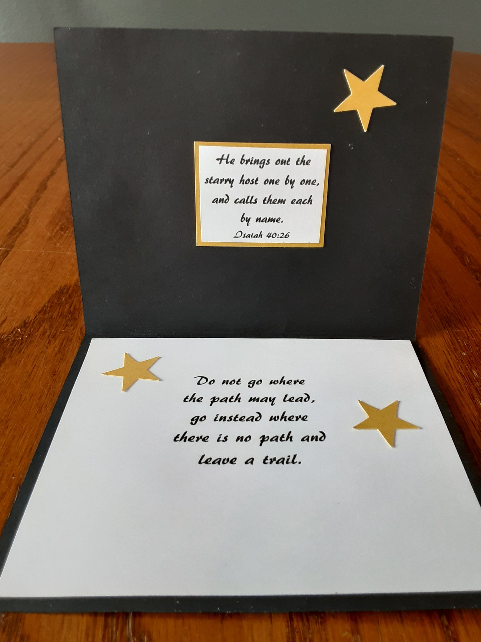 Graduation Card With Scripture gold or Silver - Etsy