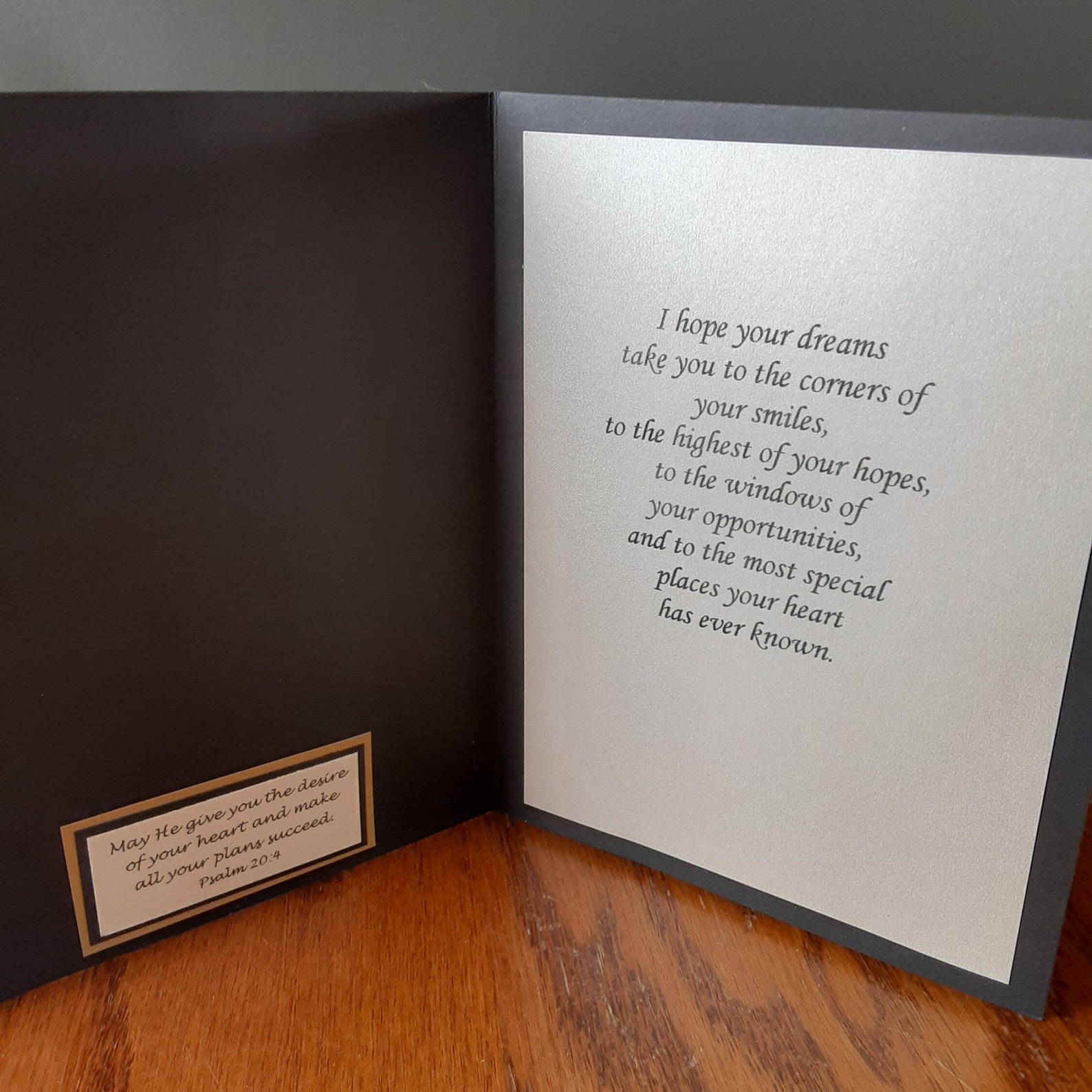 Graduation Card With Scripture - Etsy