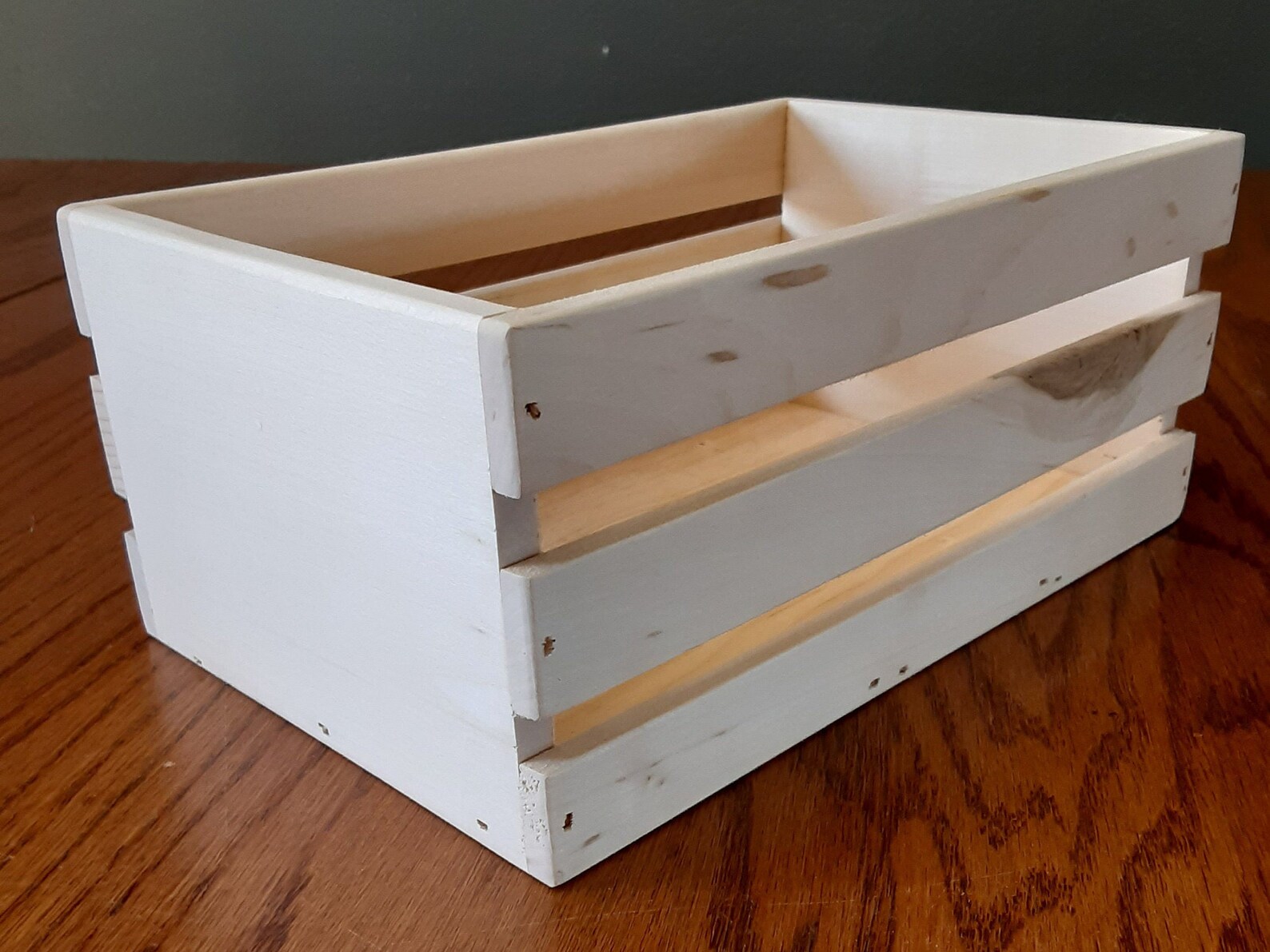Small Pine Crate - Etsy UK