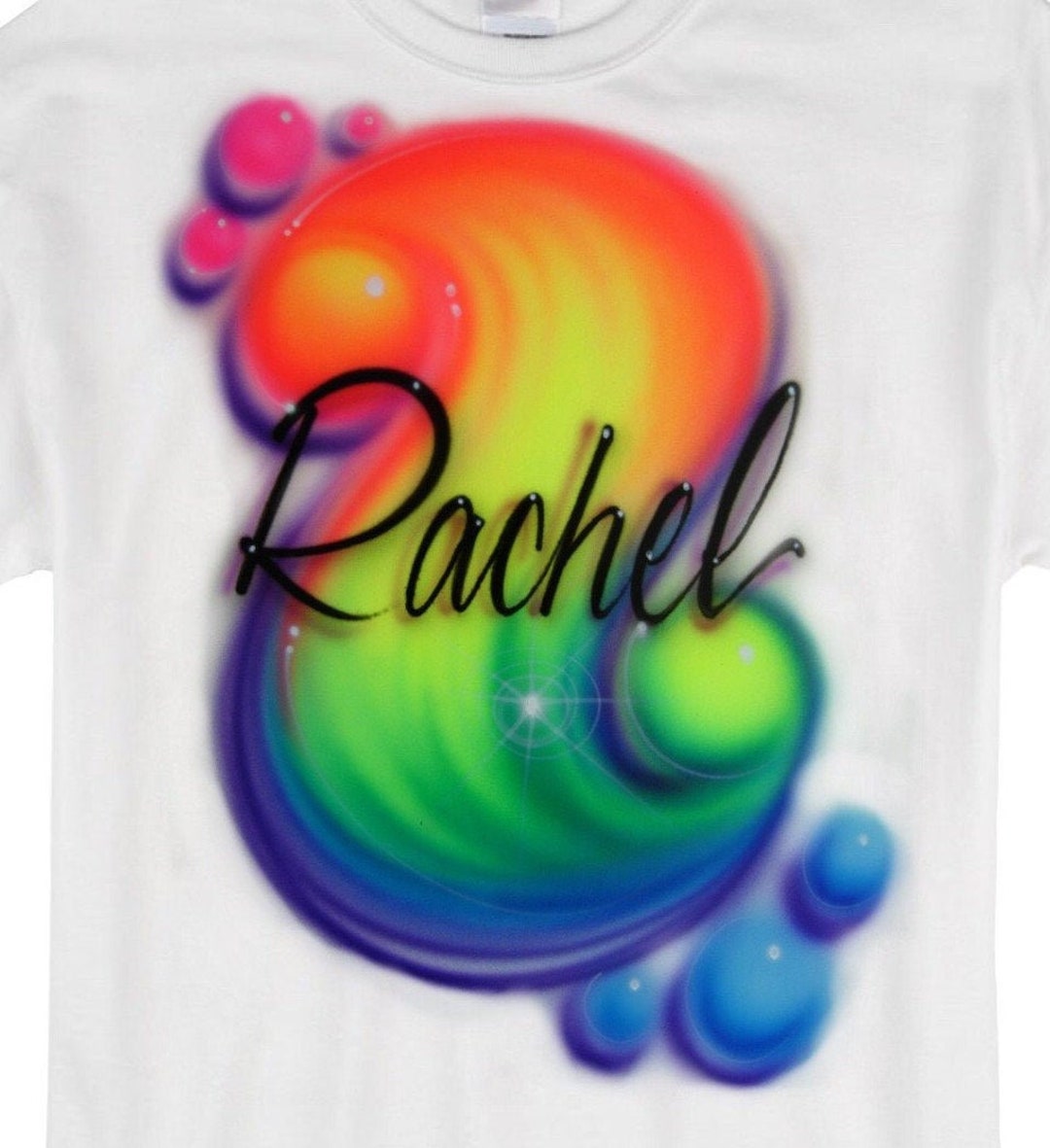 Airbrush Name Design - Etsy