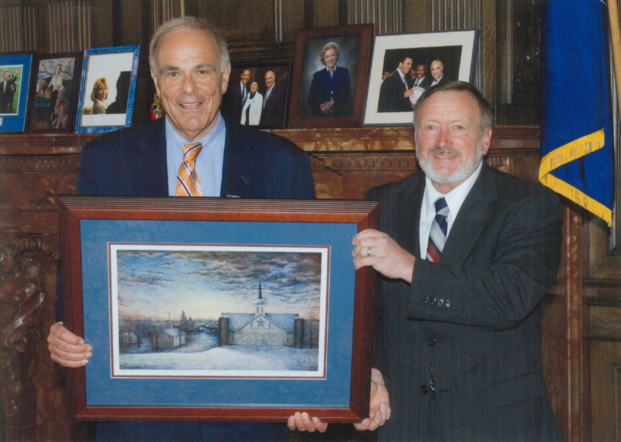 Empire Statue of Liberty - Porcelain Ornament by Noted Artist and ...