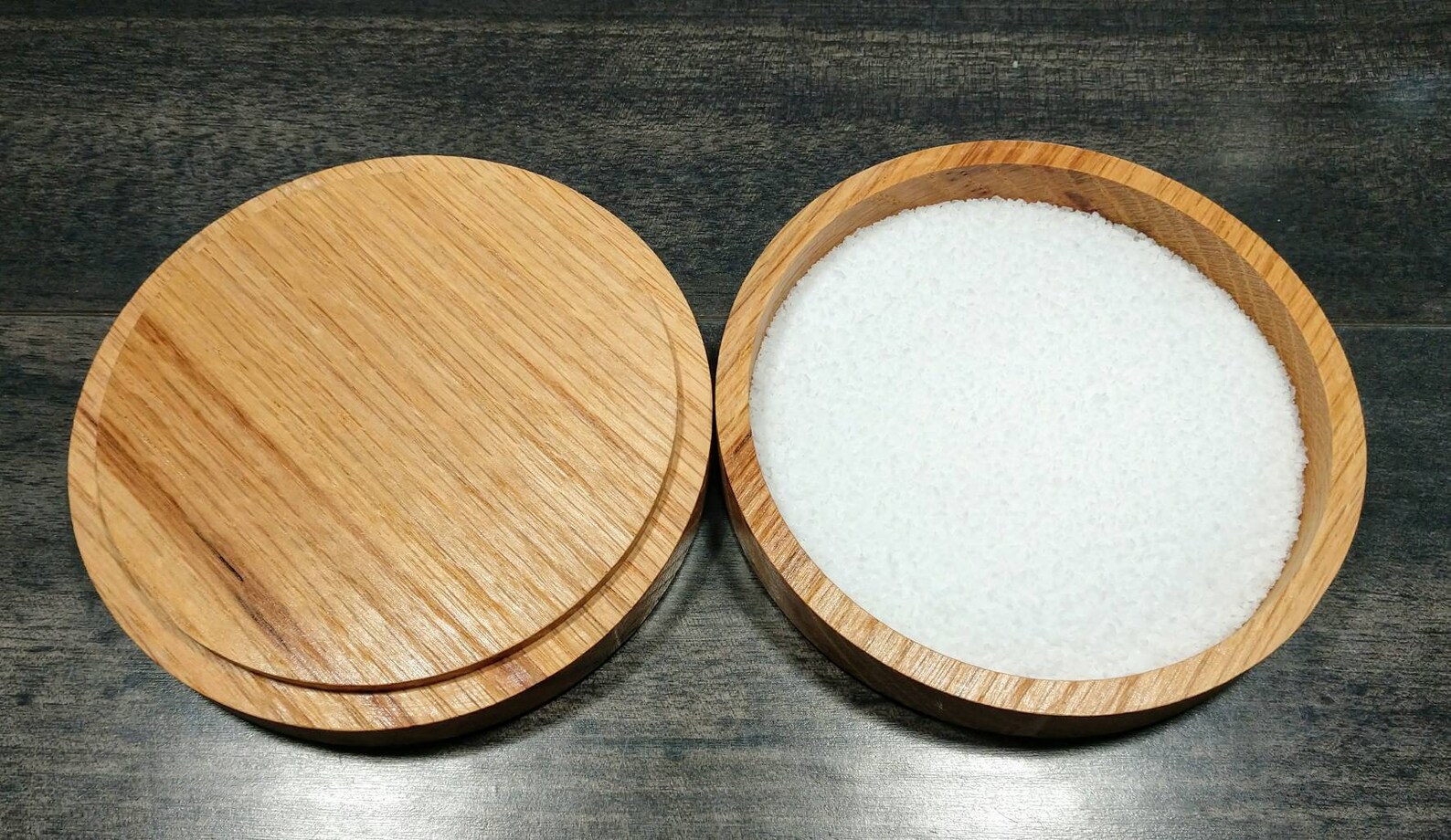 Tequila Margarita Salt Rimmer / Container Oak Barware - Etsy