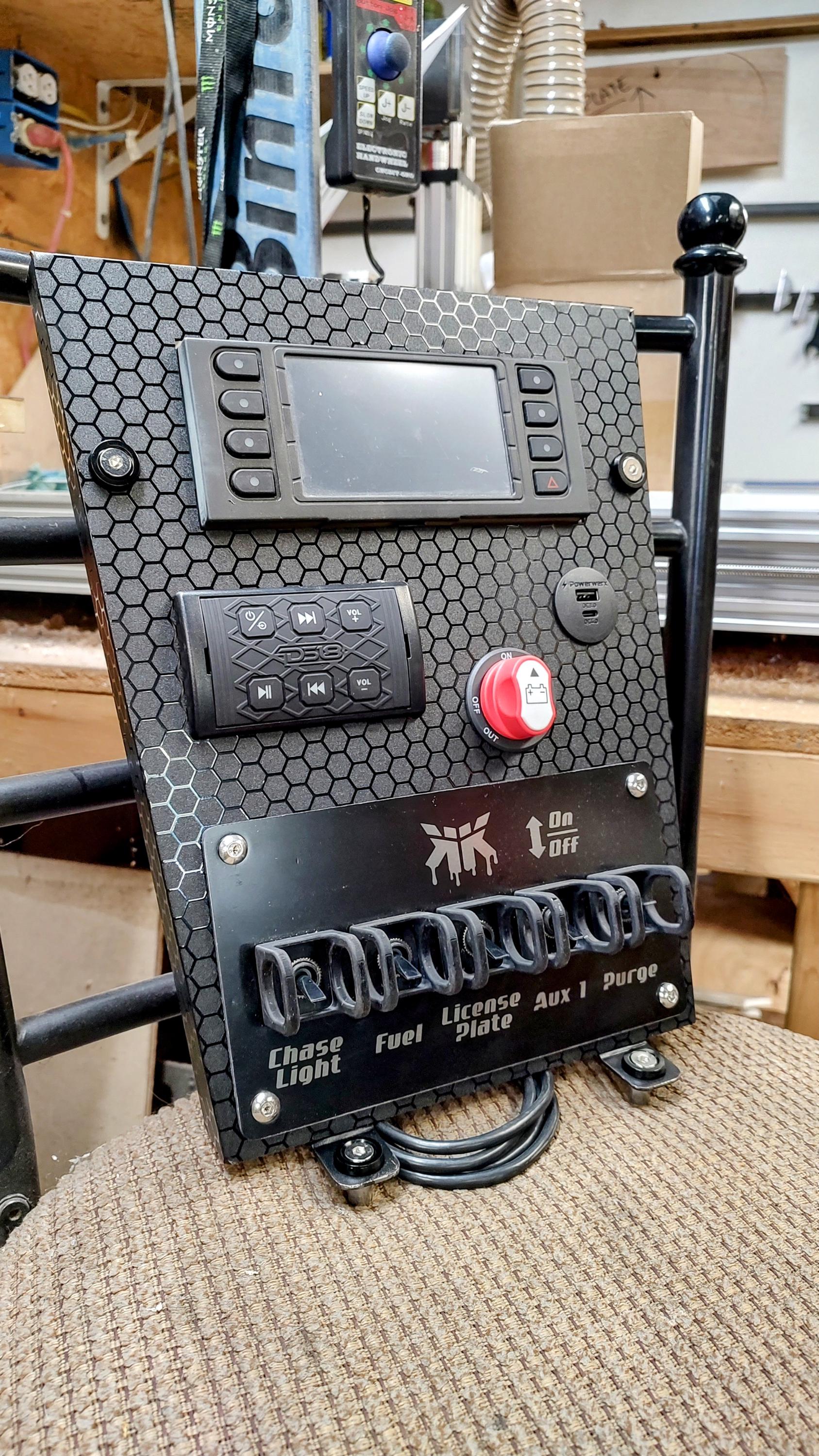 Custom Aluminum Switch Panel, Drift / Track / Drag Car, Buggy, Rock ...