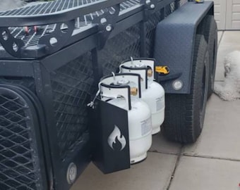 5 Lb Propane Tank Cylinder Mount Cradle for Camping - Etsy