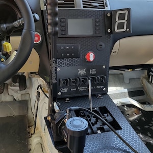 Custom Aluminum Switch Panel, Drift / Track / Drag Car, Buggy, Rock ...