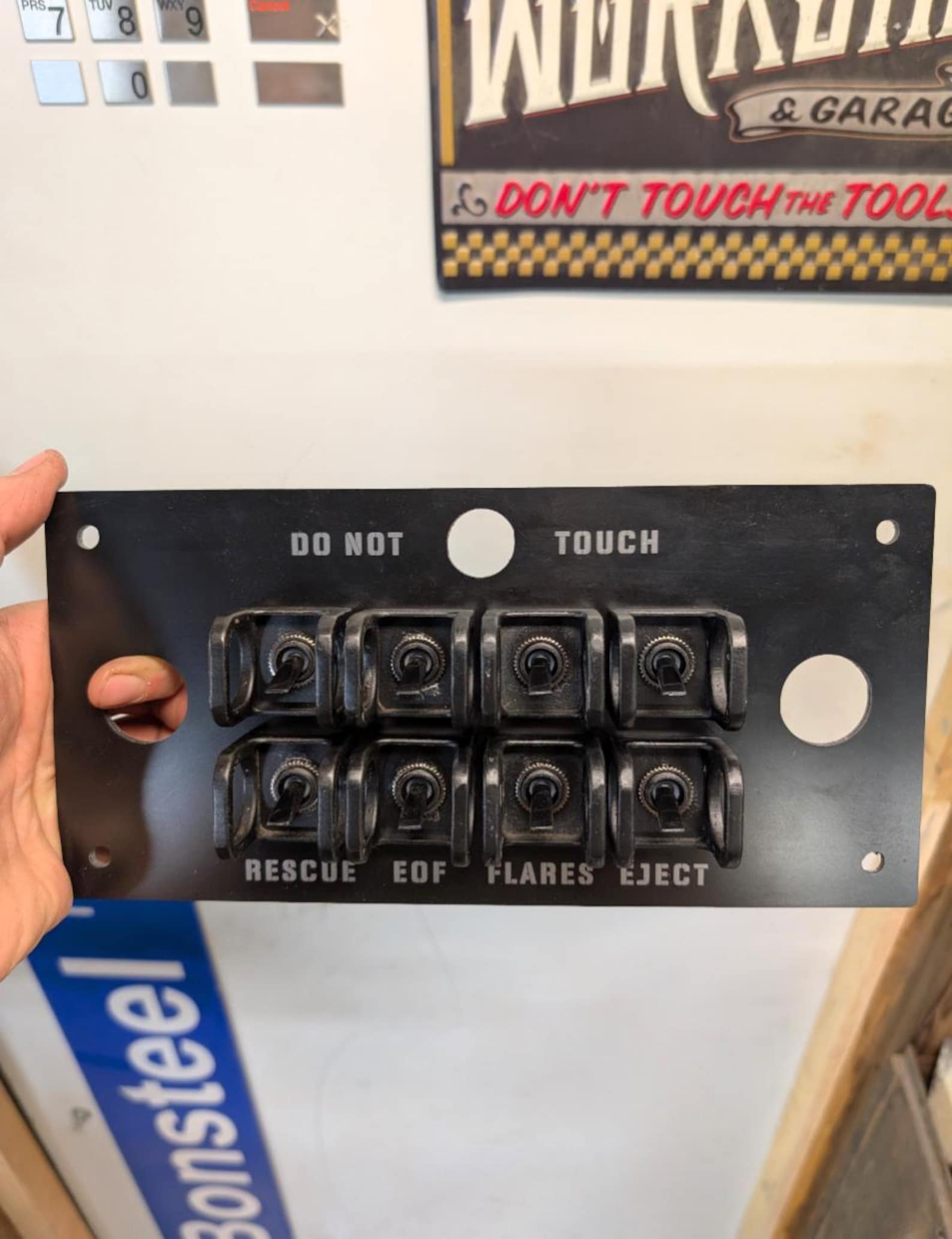 Custom Aluminum Switch Panel, Drift / Track / Drag Car, Buggy, Rock ...