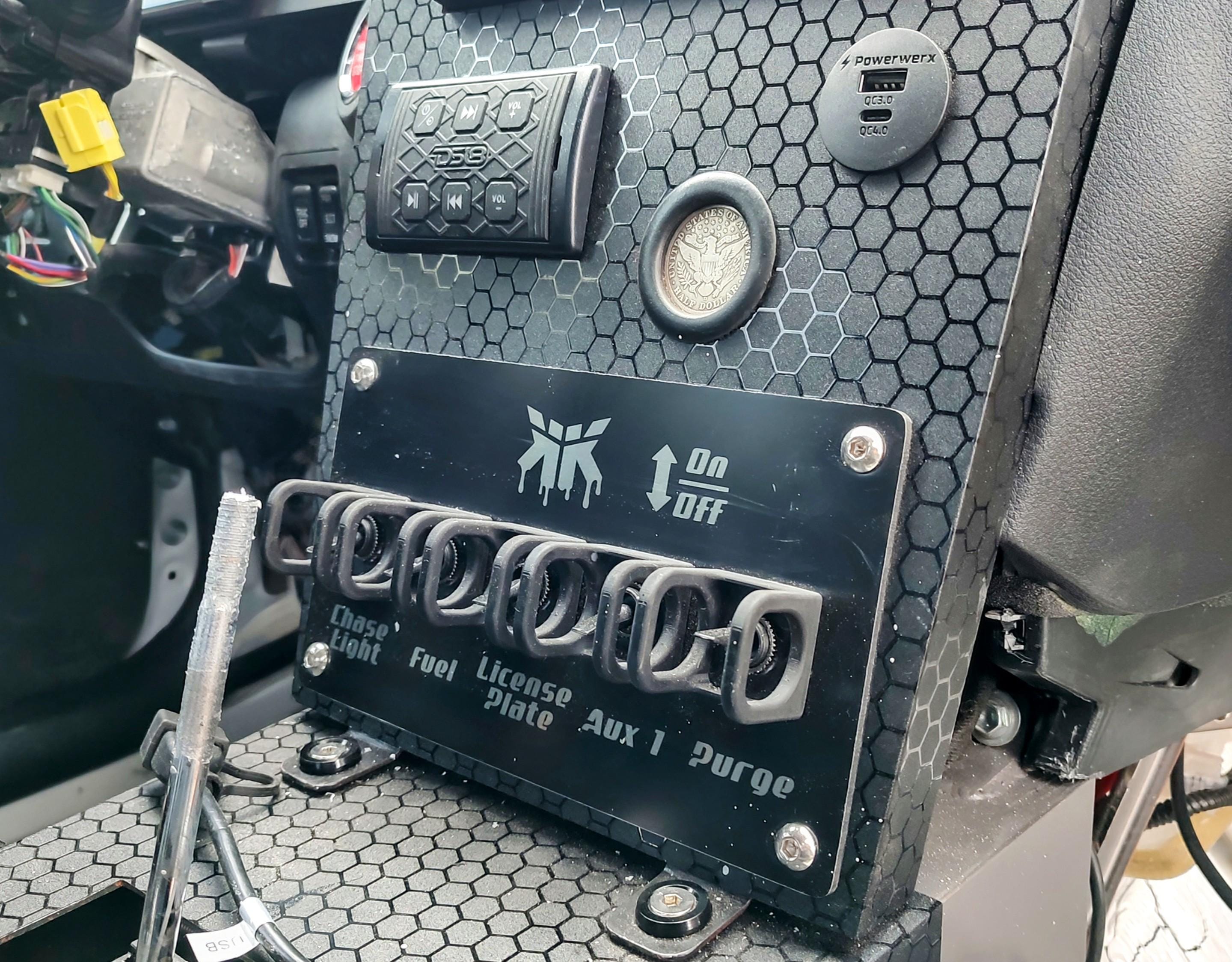 Custom Aluminum Switch Panel, Drift / Track / Drag Car, Buggy, Rock ...