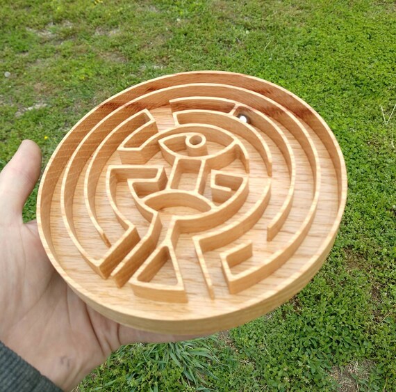 Westworld Maze Replica Solid Oak With Ball | Etsy