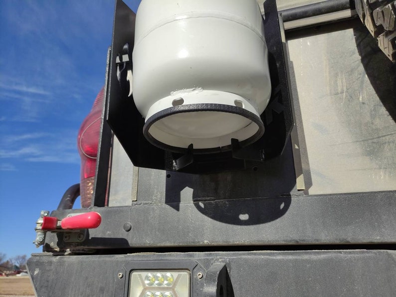 5 Lb Propane Tank Cylinder Mount Cradle for Camping - Etsy