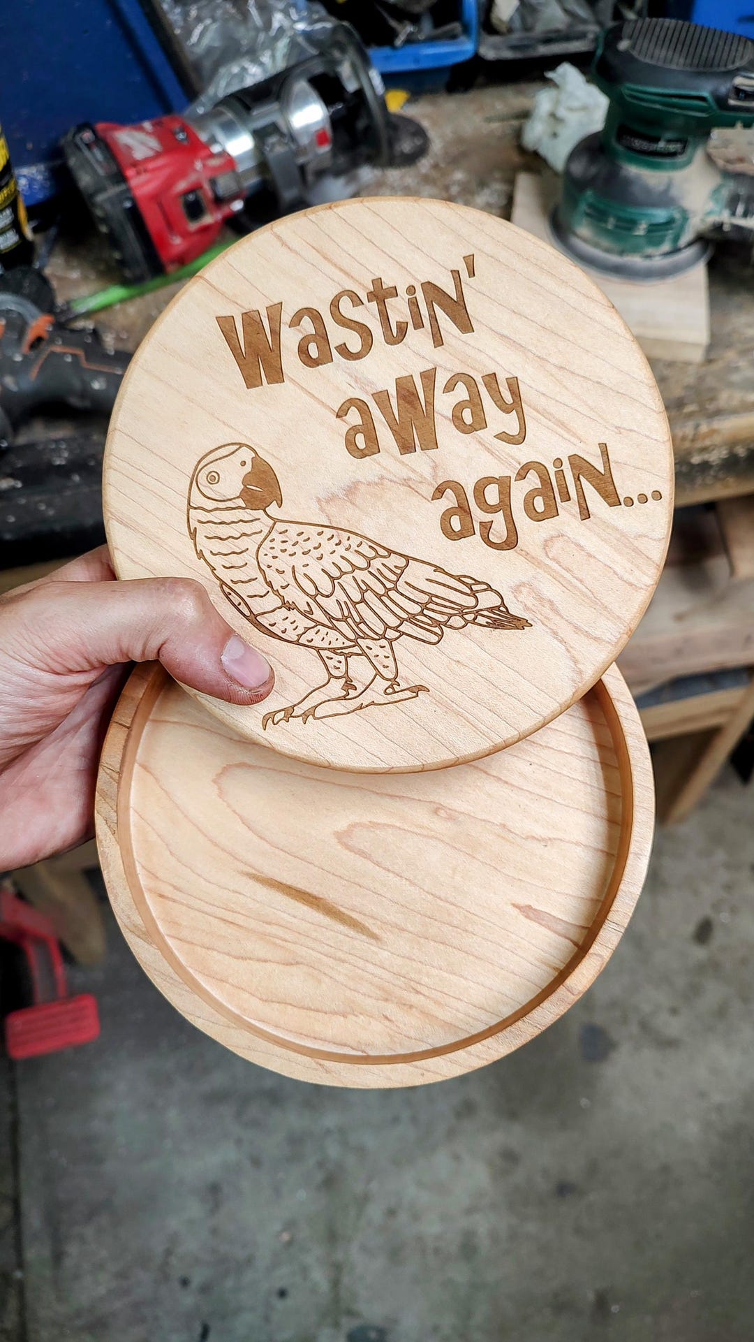 Tequila Margarita Salt Rimmer / Container, Barware, Wastin Away Again ...