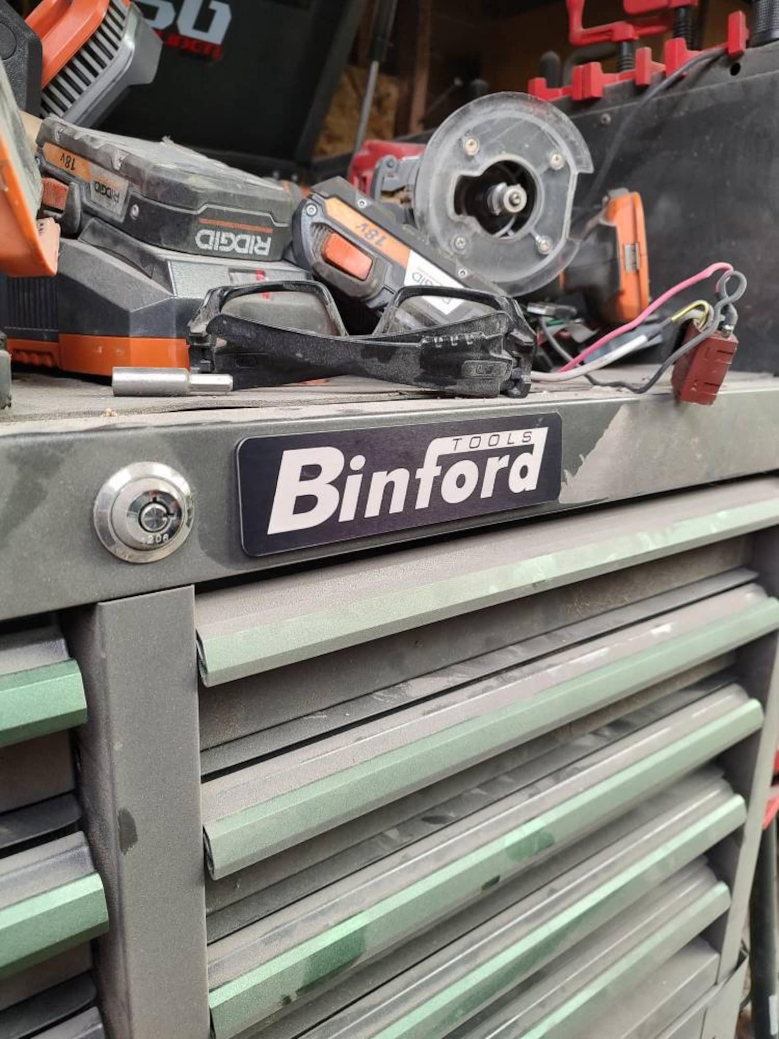 Binford Tools Toolbox Emblem Logo Aluminum Plate Home - Etsy