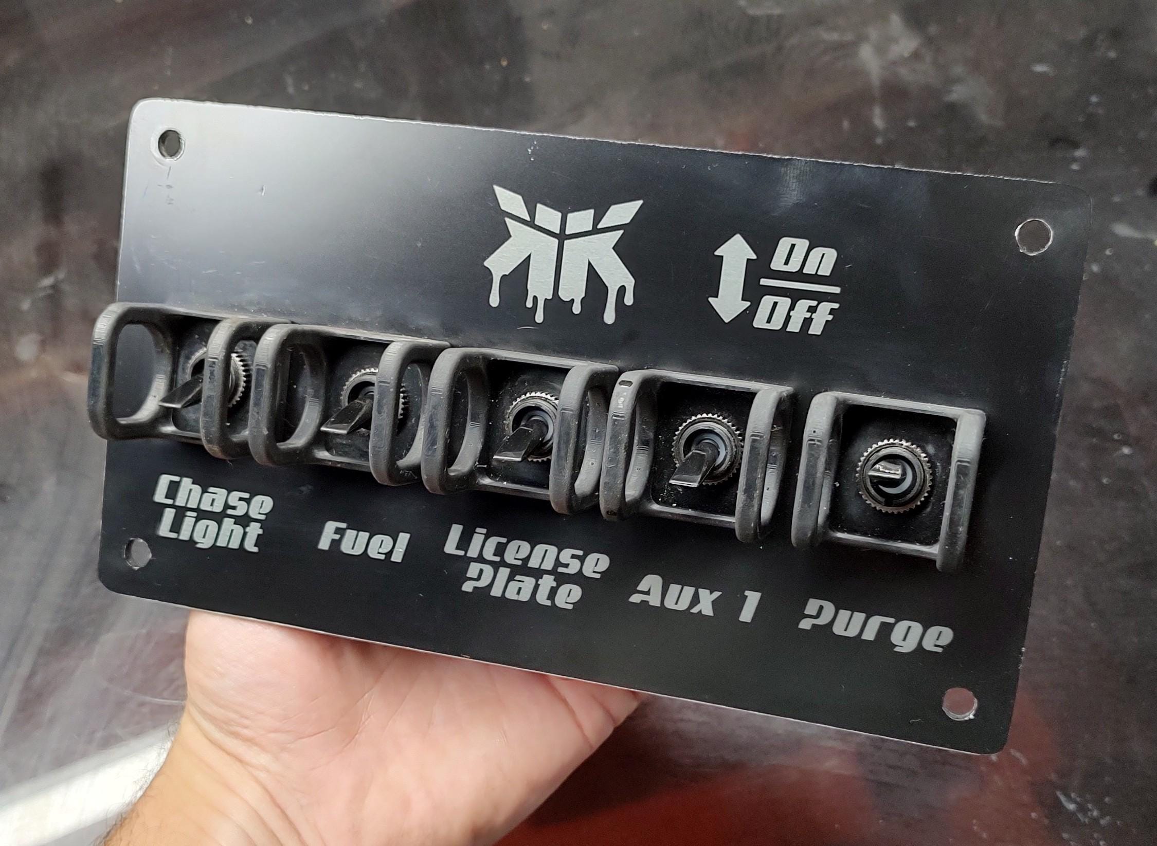 Custom Aluminum Switch Panel, Drift / Track / Drag Car, Buggy, Rock ...