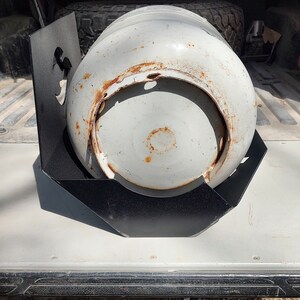 20 Lb Propane Tank Cylinder Mount, Cradle for Camping, Overlanding, off ...