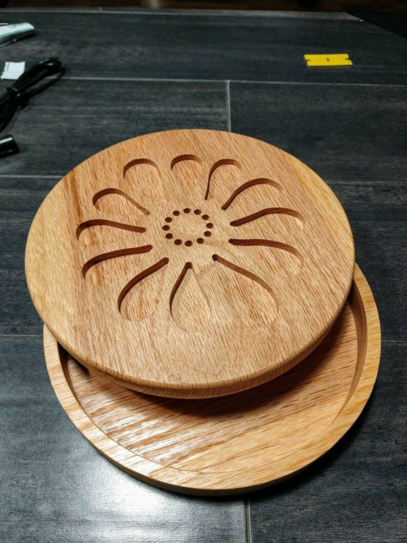 Tequila Margarita Salt Rimmer / Container Solid Oak Barware | Etsy