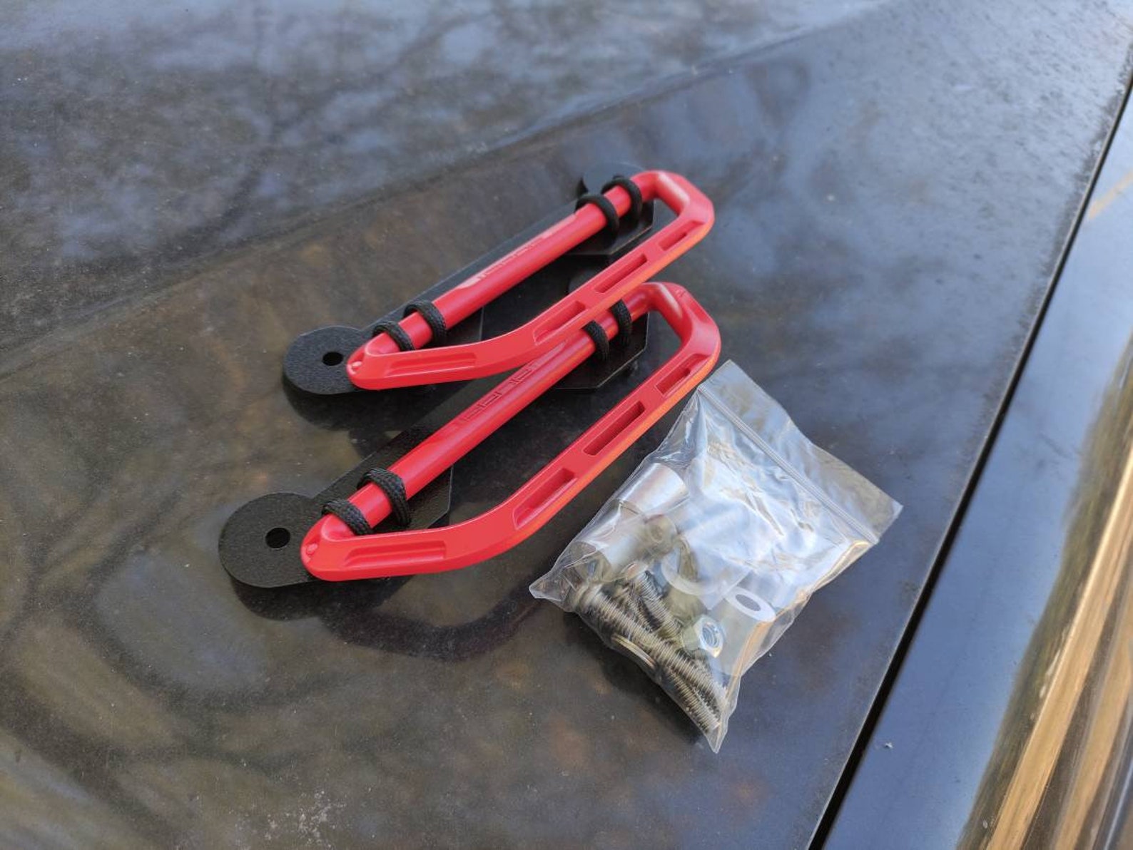 Overlanding Roof Rack Grab Handle Tacoma Rooftop Tent - Etsy