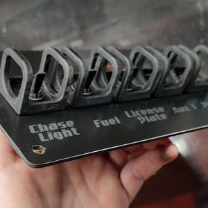 Custom Aluminum Switch Panel, Drift / Track / Drag Car, Buggy, Rock ...