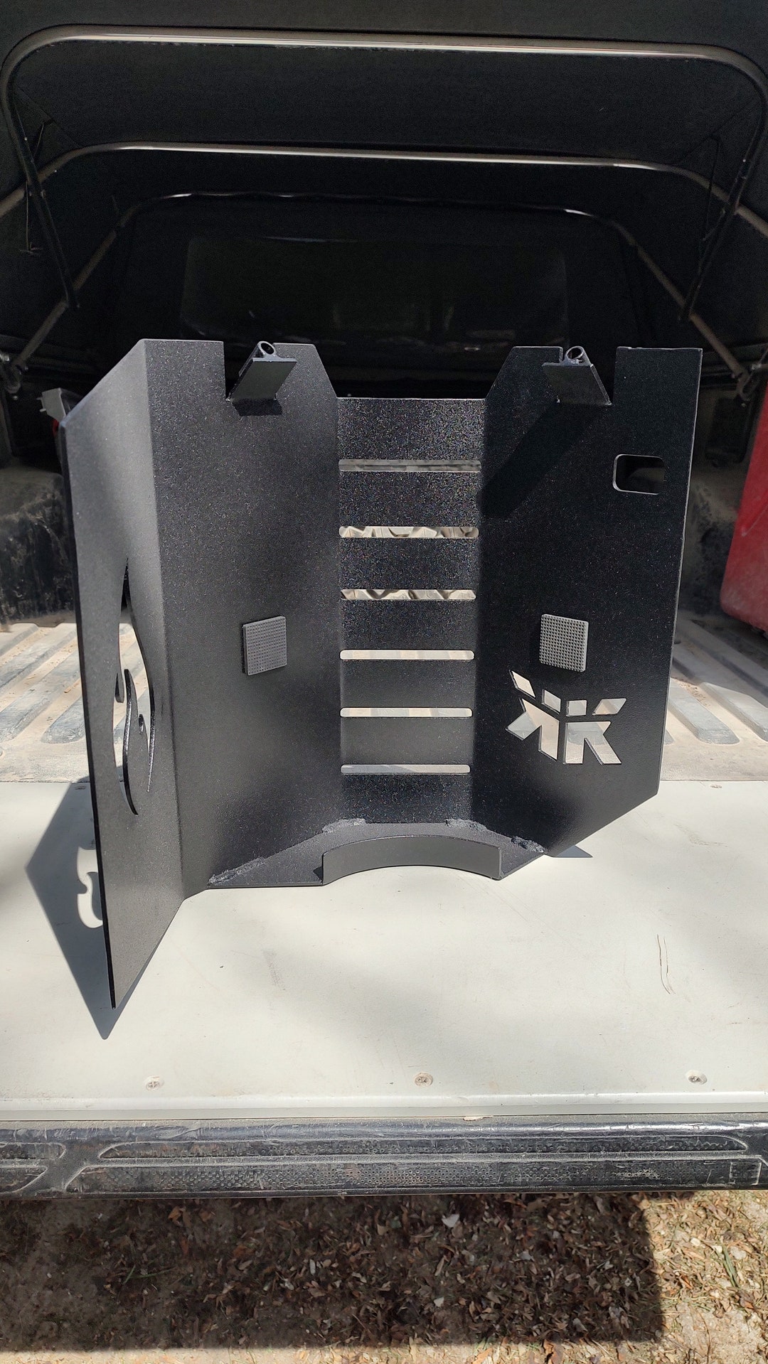 20 Lb Propane Tank Cylinder Mount, Cradle for Camping, Overlanding, off ...