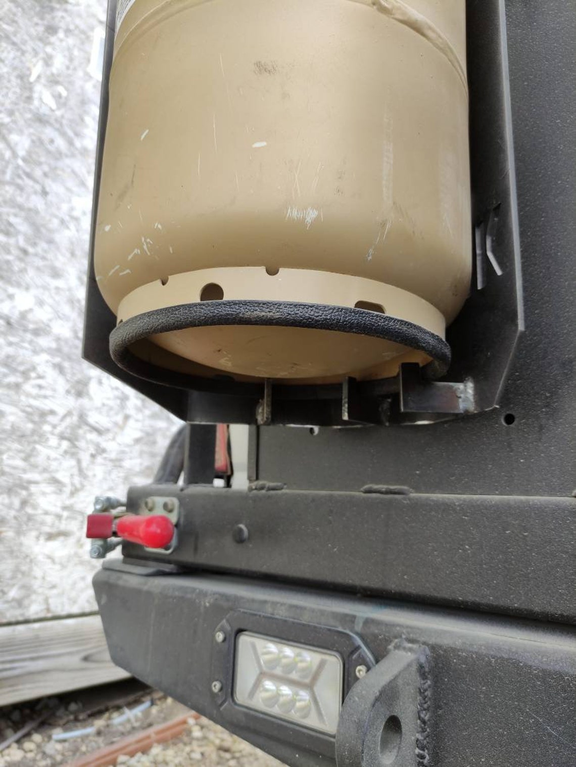 11 Lb Propane Tank Cylinder Mount Cradle for Camping - Etsy