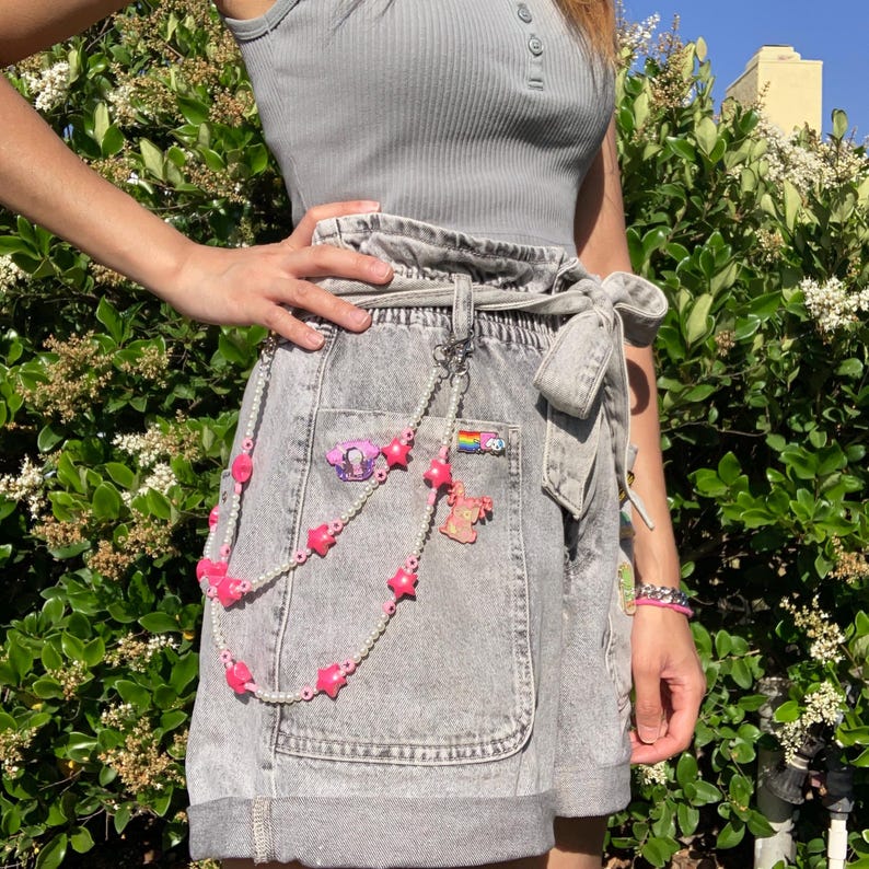 Bead Chain for Belt Loops or Purse Accessories - Multipurpose Bead ...