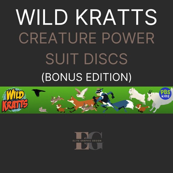 Wild Kratts Creature Power Discs Only
