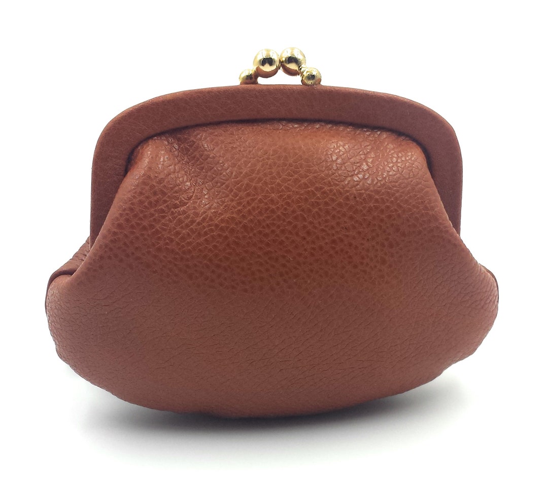 Franartpiel Purse With Mouthpiece Closure Handmade in Ubrique Leather ...