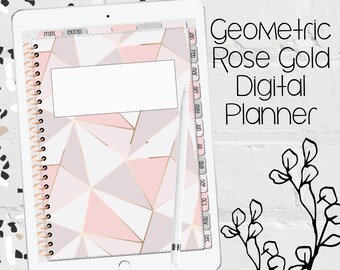 Geometric rose | Etsy